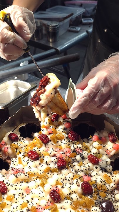 신기한 대만 매화떡 케이크 - Must Try! Amazing Taiwanese Plum Blossom Cake ...