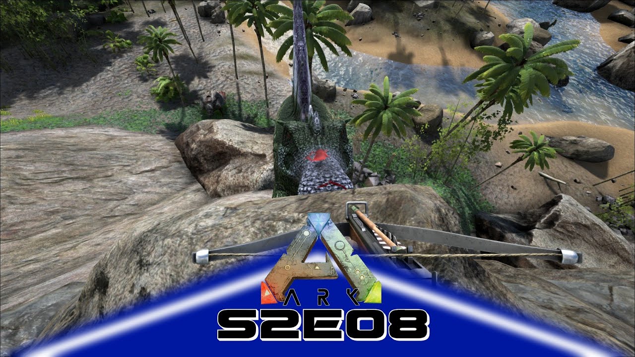 ARK: Survival Evolved (Gameplay) E08 - Hunting for a Apex Predator ...