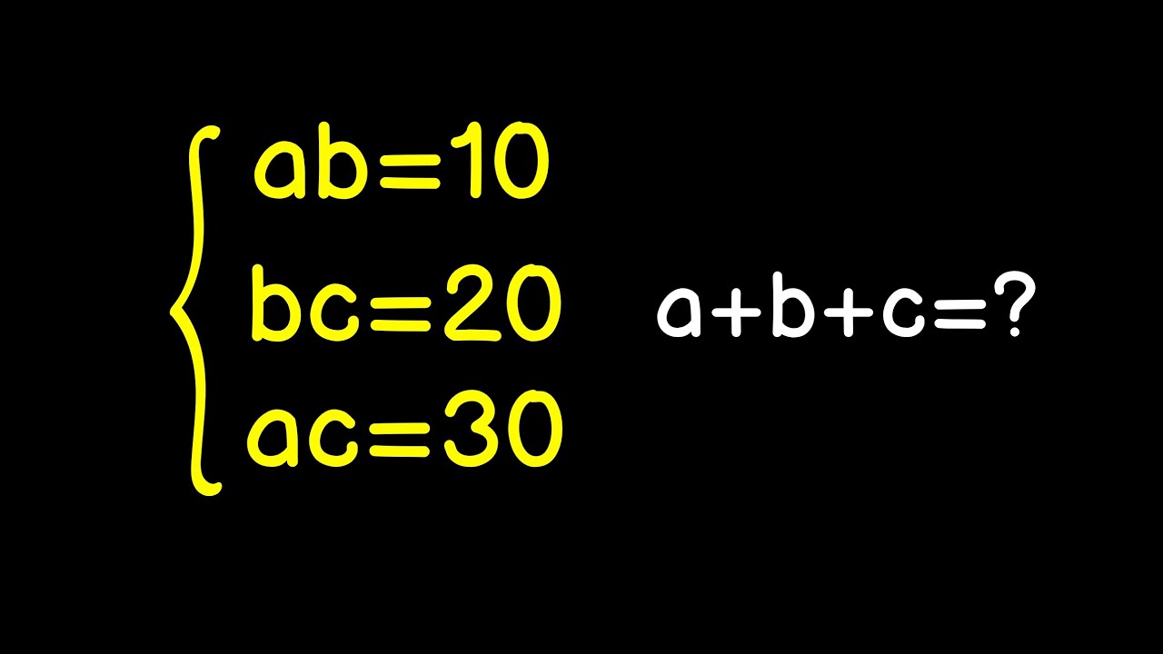 Maths olympiad | A tricky maths problems | Algebra problem | - YouTube