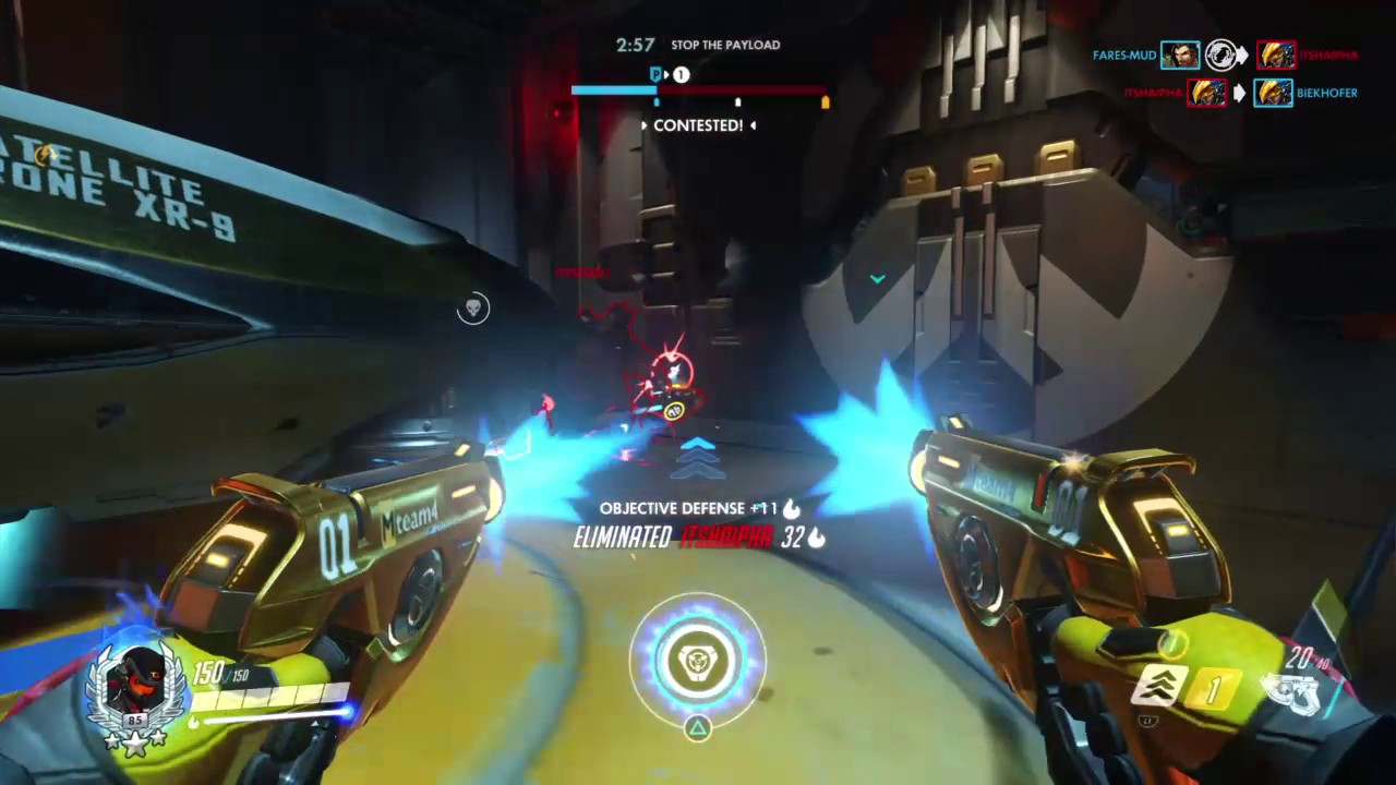 Overwatch trace GamePlay - YouTube