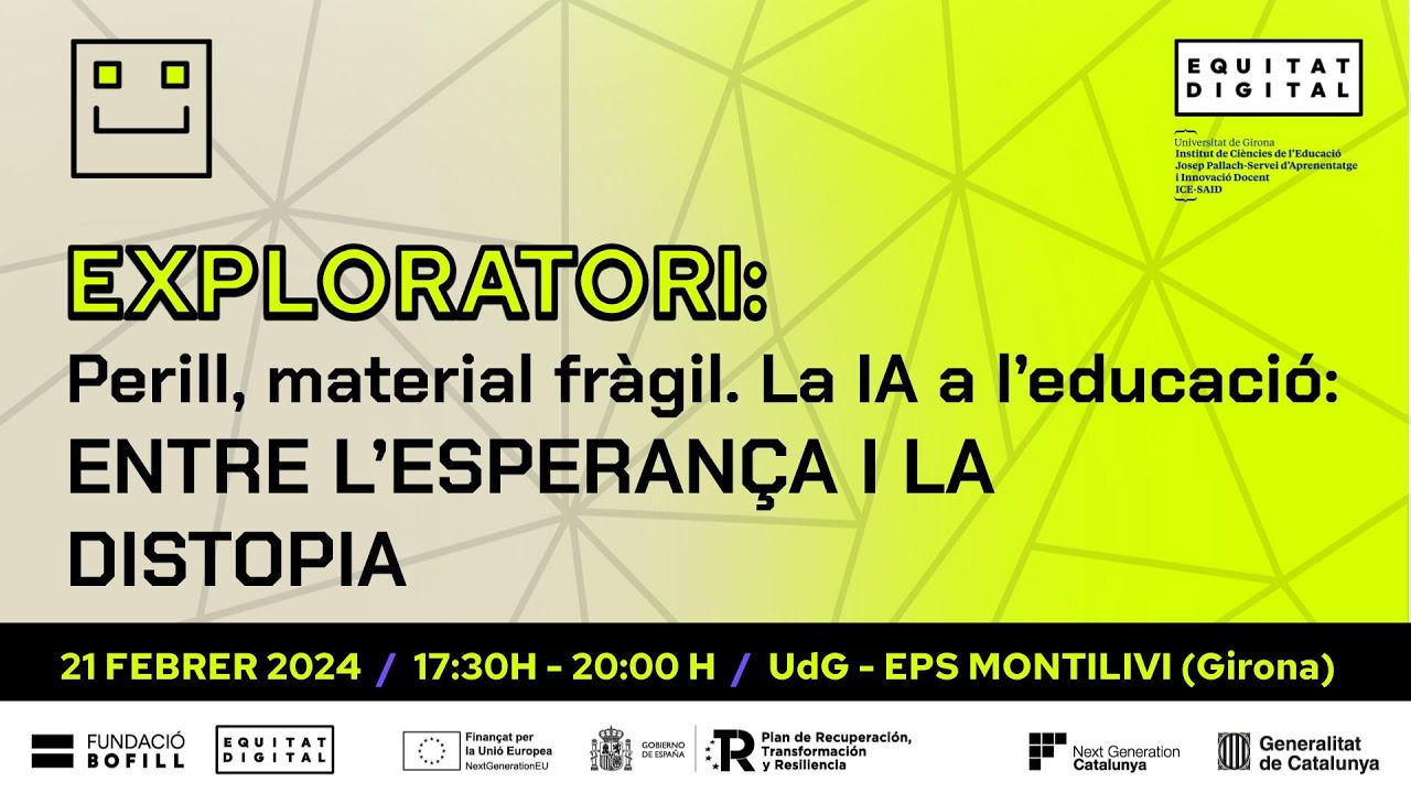 Intel·ligència Autèntica | Perill, material fràgil. La IA a l'educació ...