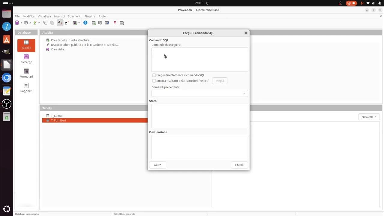 LibreOffice Base (9): SQL (1) - YouTube