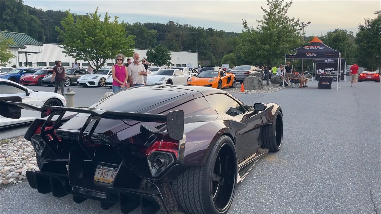 ADK SUPERCARS AT SUNSET CAR SHOW *8/12/23* - YouTube