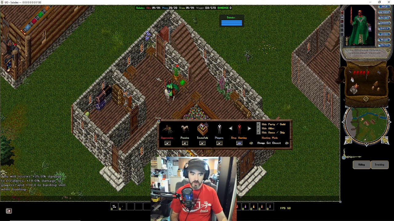 UO Outlands: Overhead message guide - YouTube