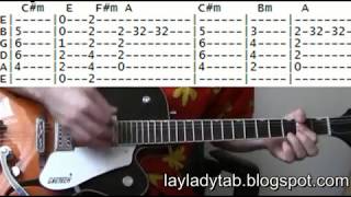 Lay Lady Lay Guitar Chords
