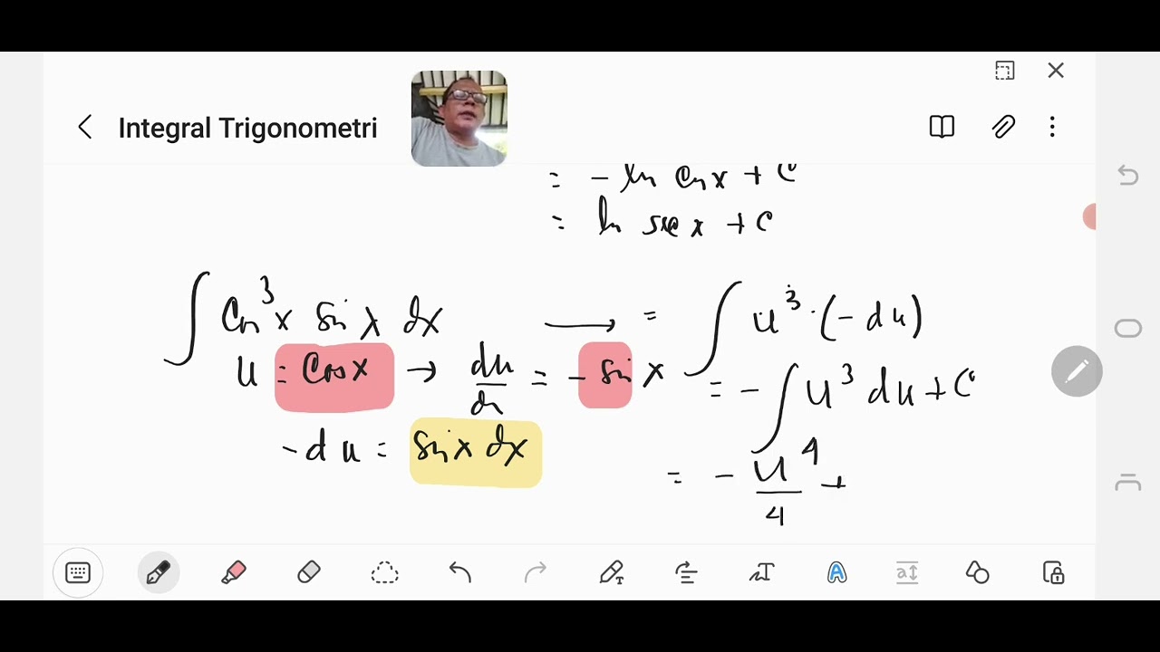integral trigonometri - YouTube