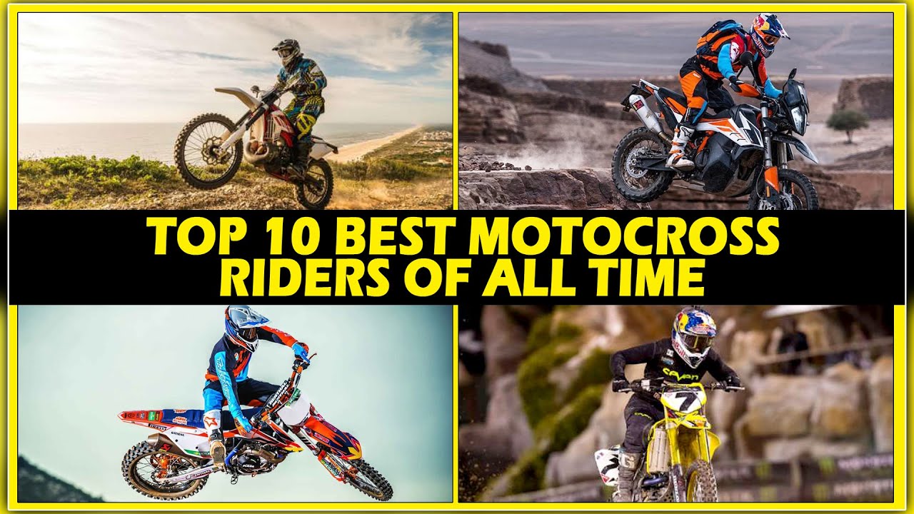Top 10 Best Motocross Riders Of all time - YouTube