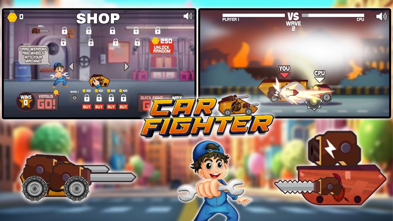 Car Fighter || Gameplay Video || #2dgames #2dgameplay - YouTube