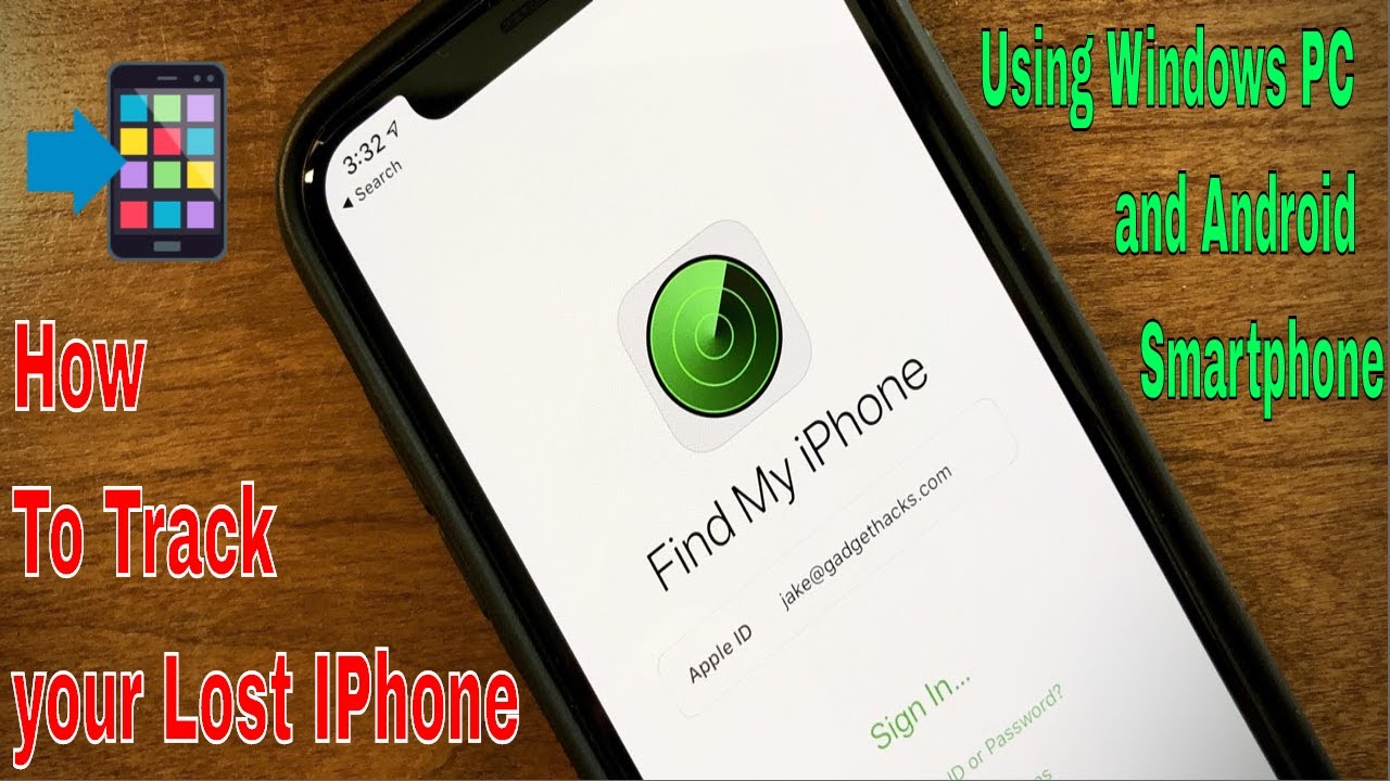 How To Track your Lost IPhone Using Windows PC and Android Smartphone ...