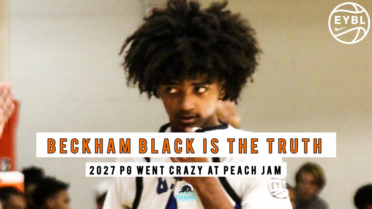 Beckham Black PROVES WHY HE’S THE BEST POINT GUARD IN 2027 AT PEACH JAM ...