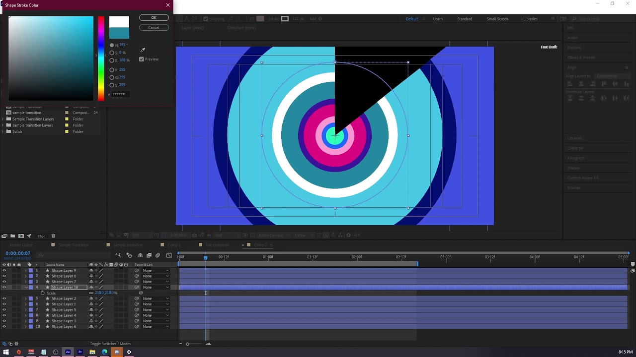 04 Circular Trim Paths - YouTube