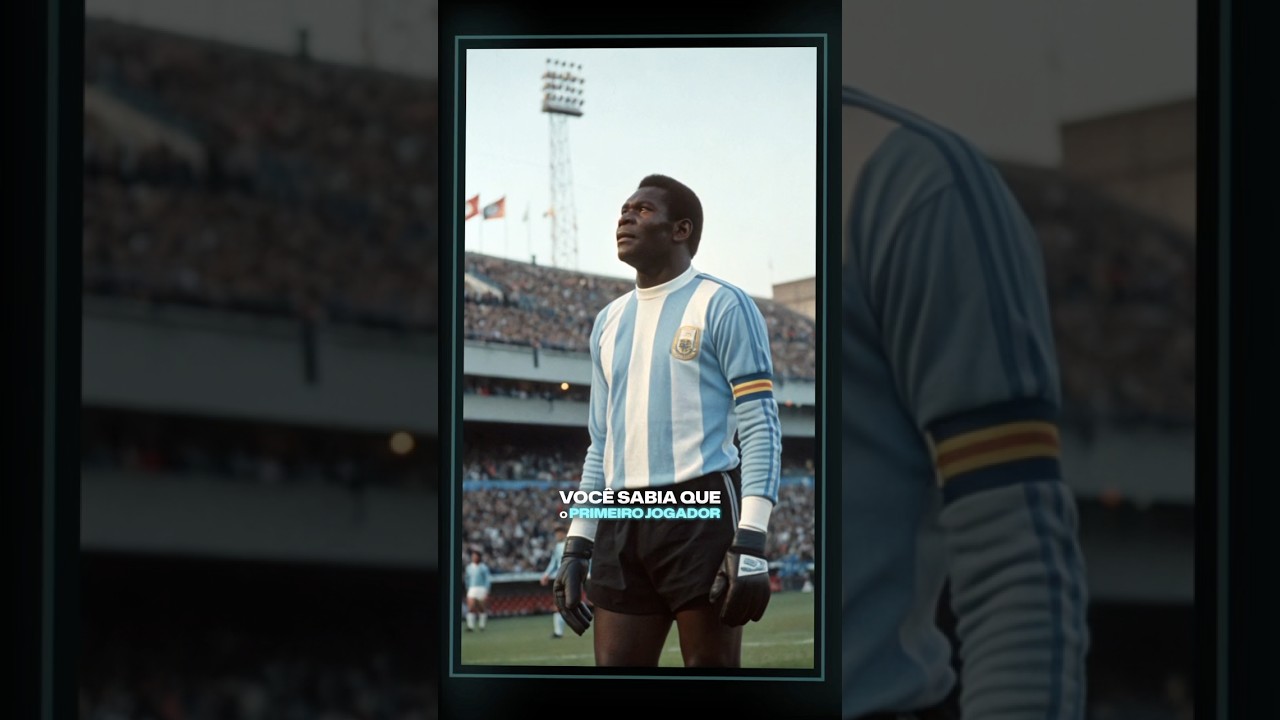Ele foi o primeiro jogador negro a vestir a camisa da seleção Argentina ...
