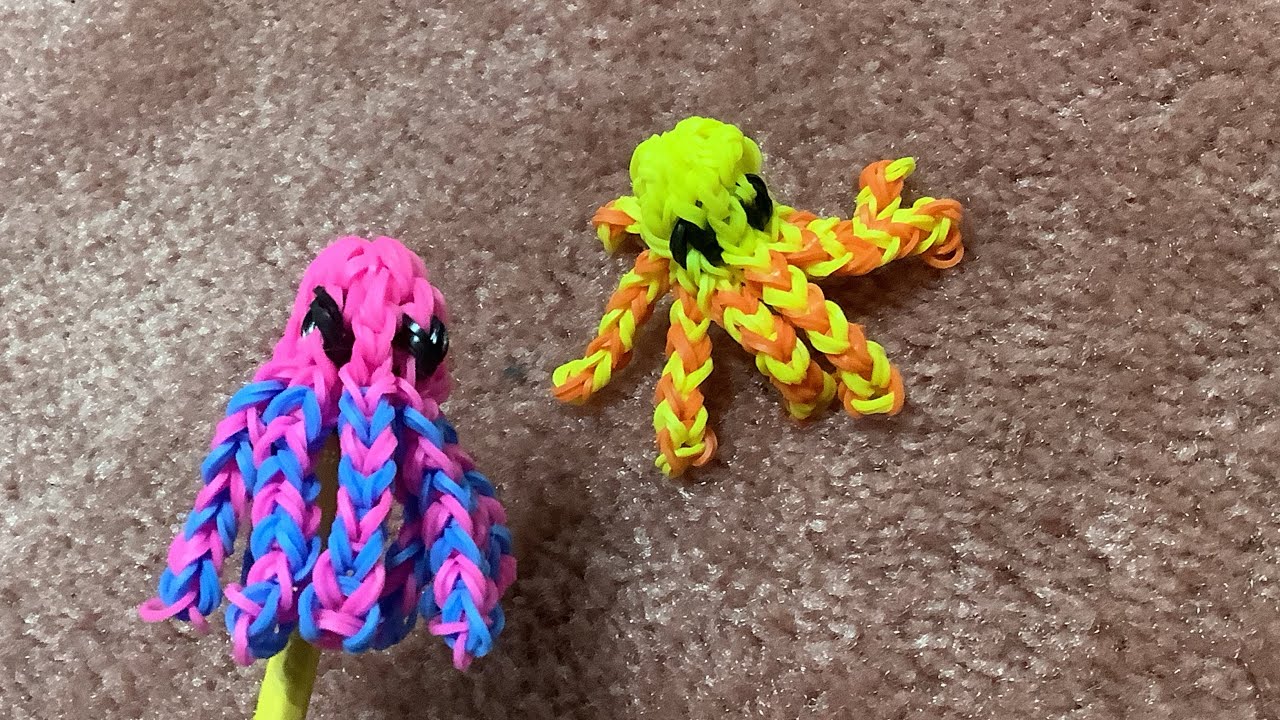 How to make a Rainbow Loom octopus! - YouTube