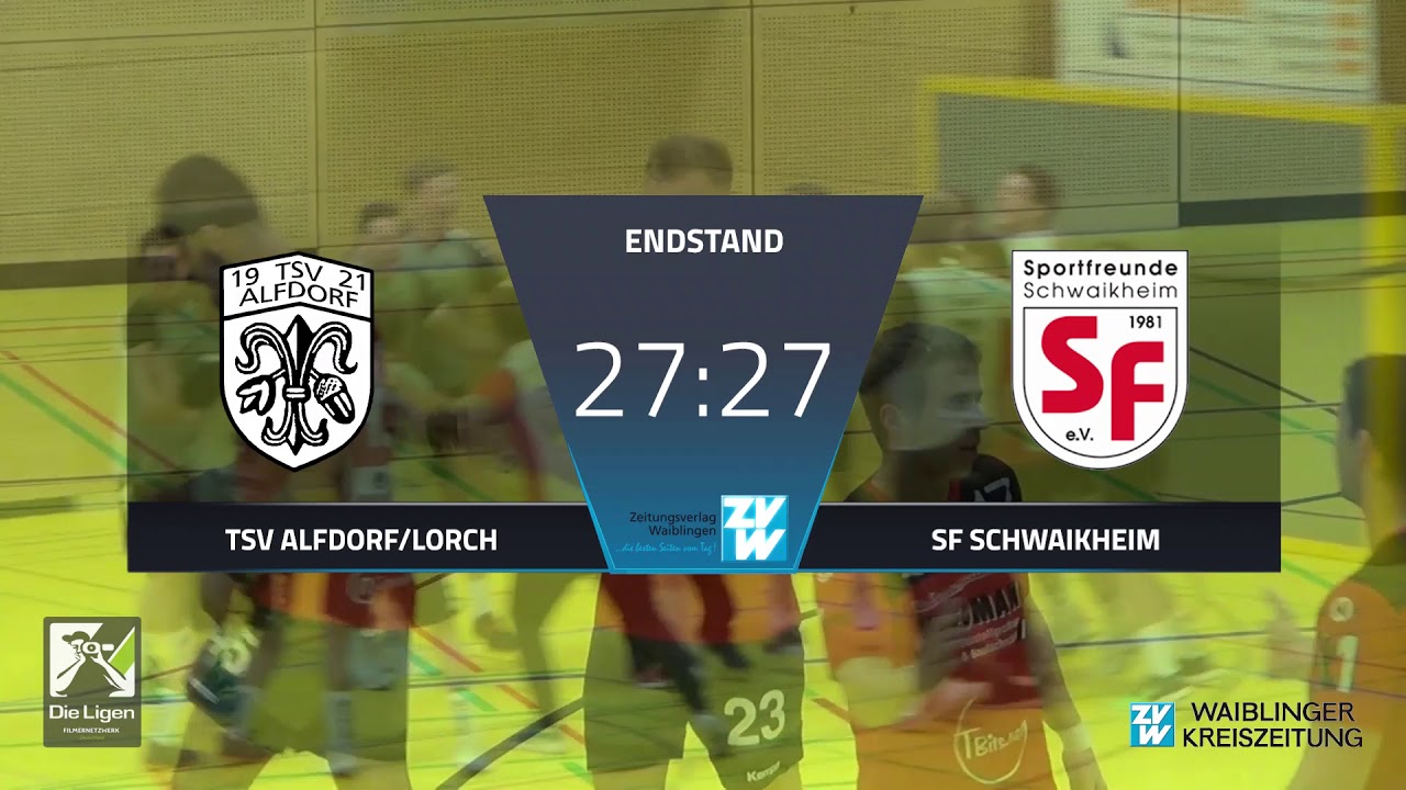 TSV Alfdorf/Lorch - SF Schwaikheim - YouTube