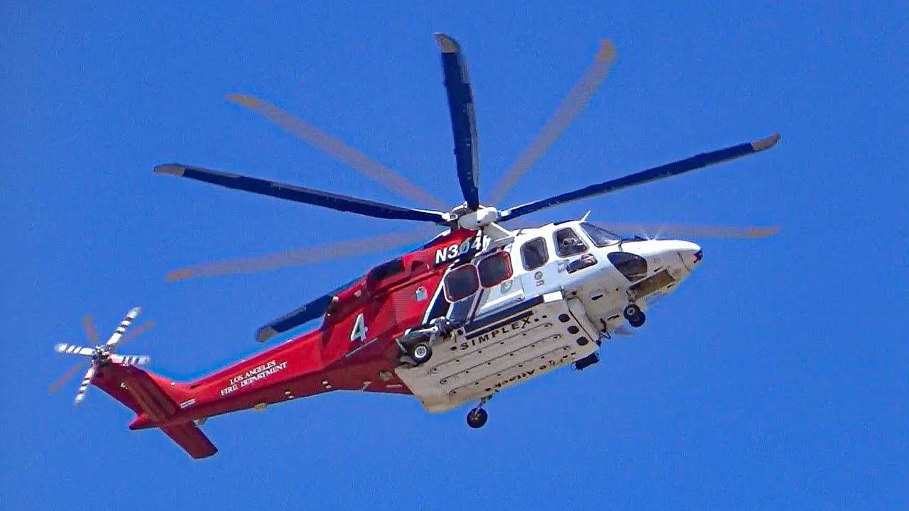 LAFD Fire 4 Transporting - YouTube