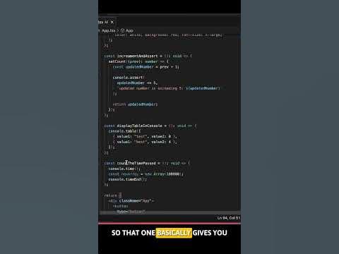 Console Command 5 of 5 - Trace Your JS Functions! #javascript #typescript #CodeTracing - YouTube