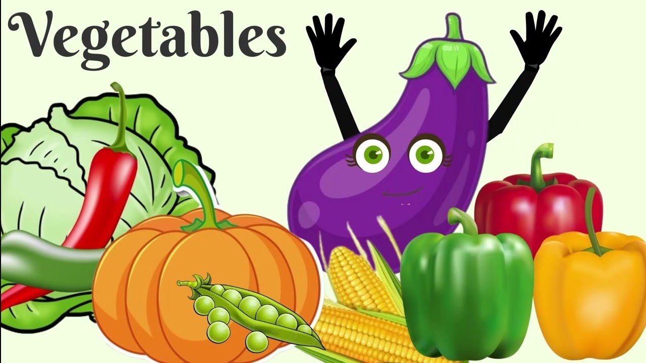 Learn Vegetables Names in English for Kids | Teaching Vegetables Names ...