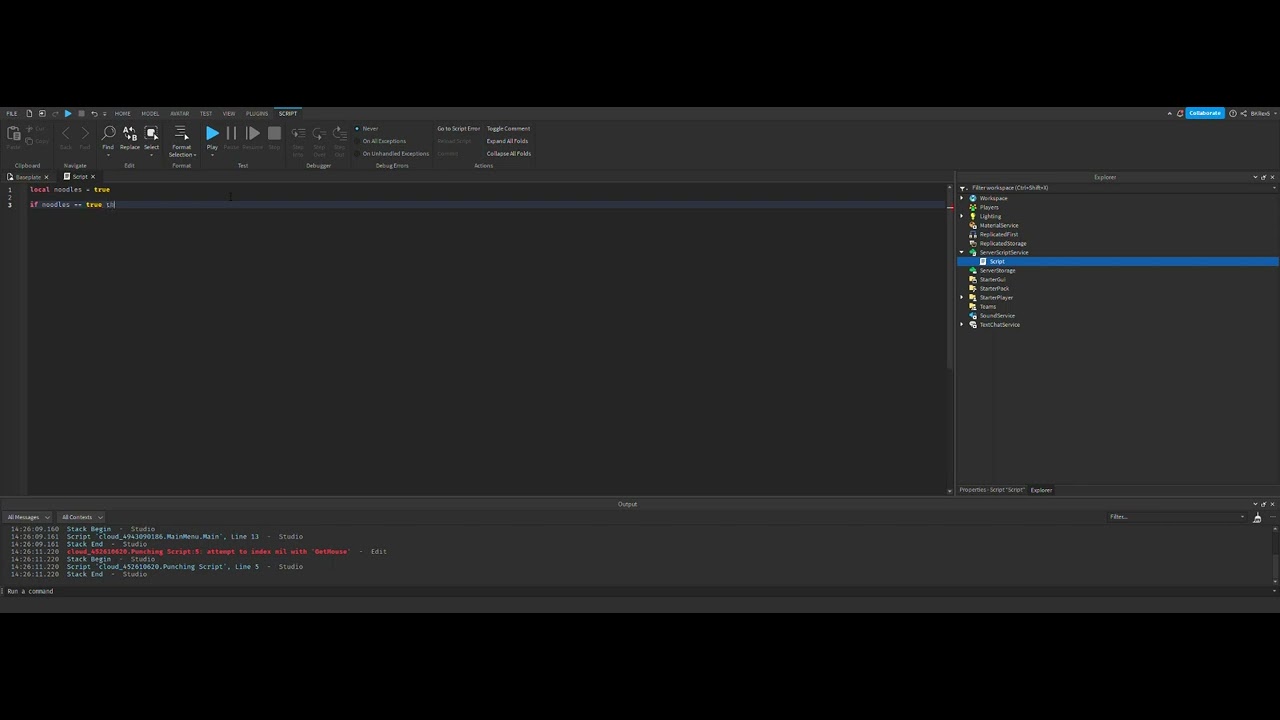 Roblox Studio Tutorial Part: Printing - YouTube