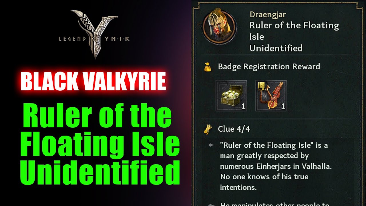 Legend of Ymir: Ruler of the Floating Isle Unidentified – Black ...