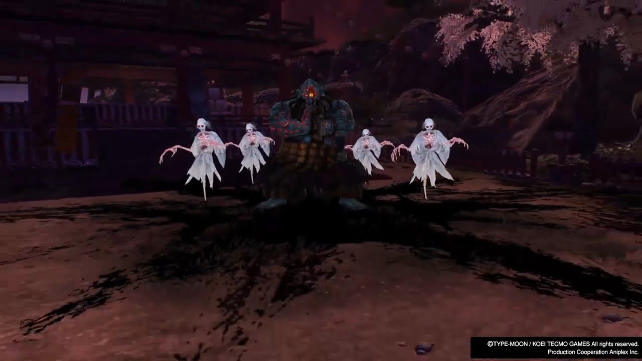 One-Eyed Oni mini-boss - Fate/Samurai Remnant - YouTube
