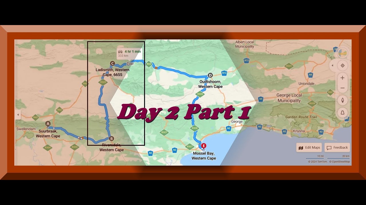 Day 2 Par t1 Swellendam to Seweweekspoort via Garcia pass - YouTube