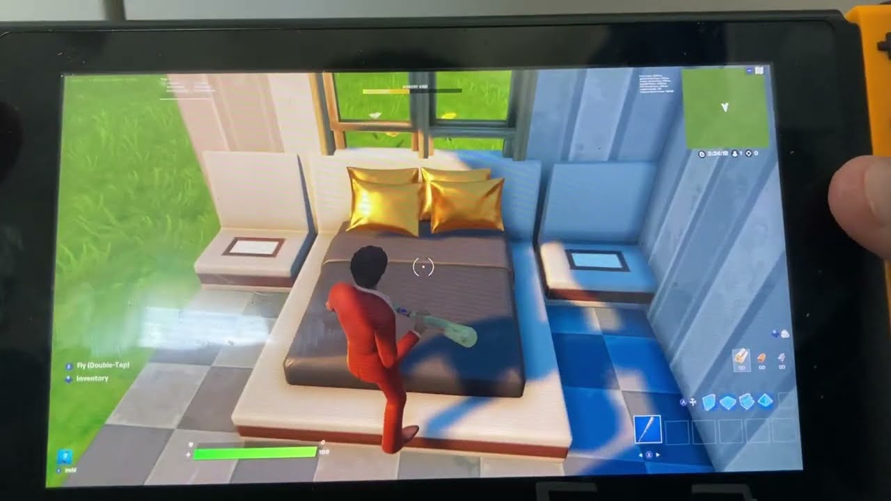 How to make a bedroom with a bathroom and closet in fortnite creative ...