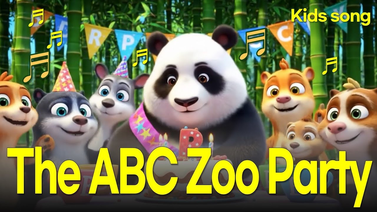 The ABC Zoo Party | Kids Song (18min.) - YouTube