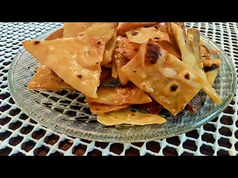 Kerala Chapathi Snack| Diamond Cut|ആറാം നമ്പർ| How to make sweet ...
