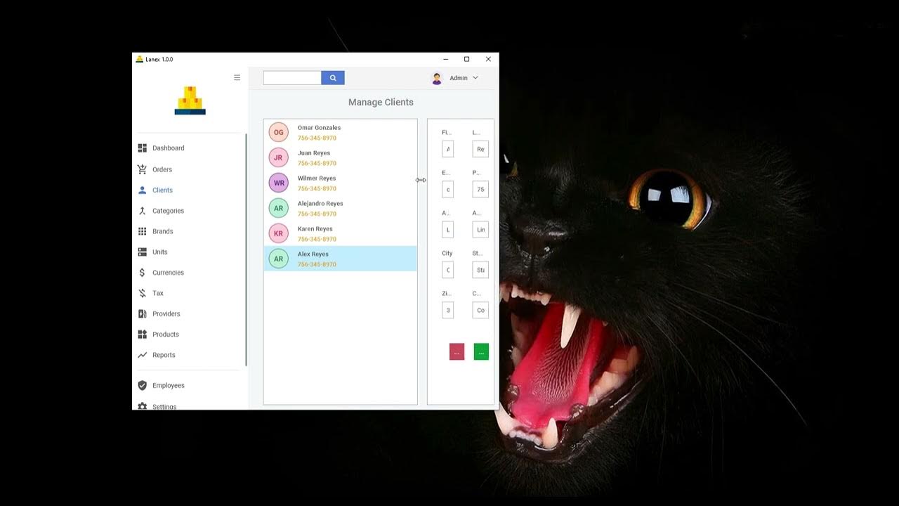JavaFx MySql Inventory/Sales system - YouTube