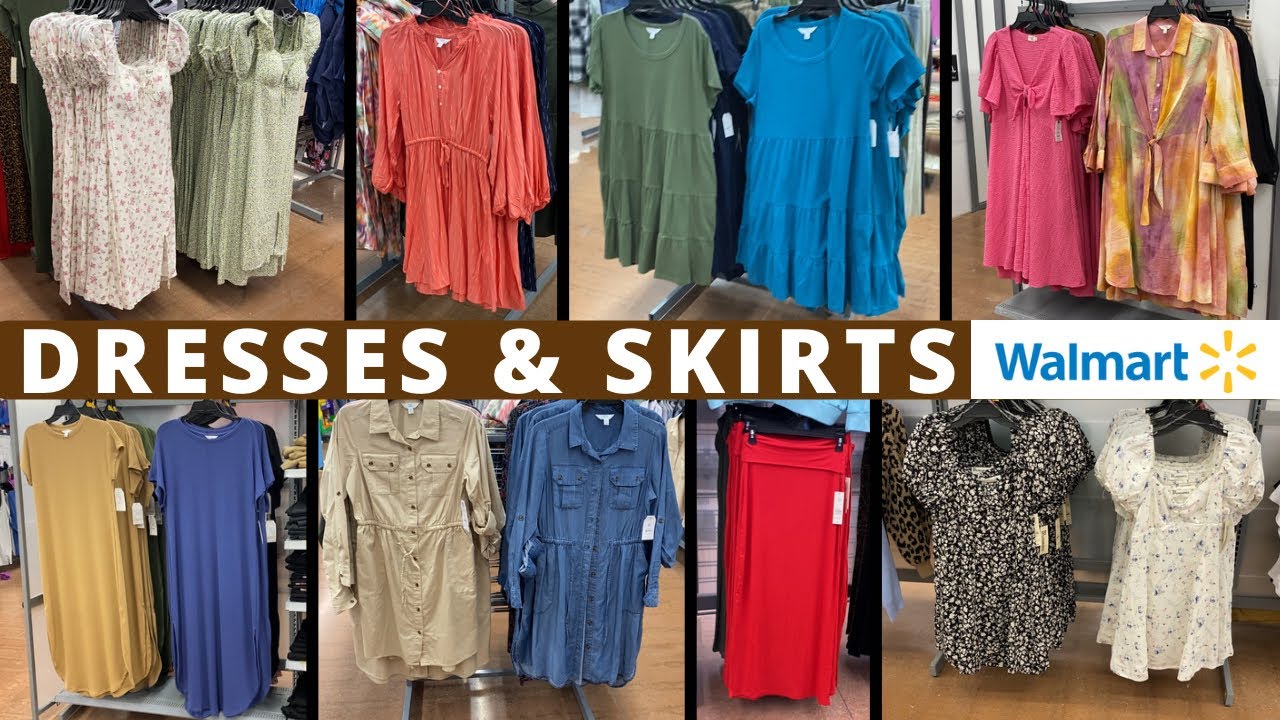 😍ALL OF THE WOMEN’S DRESSES & SKIRTS AT WALMART‼️WALMART WOMEN’S ...