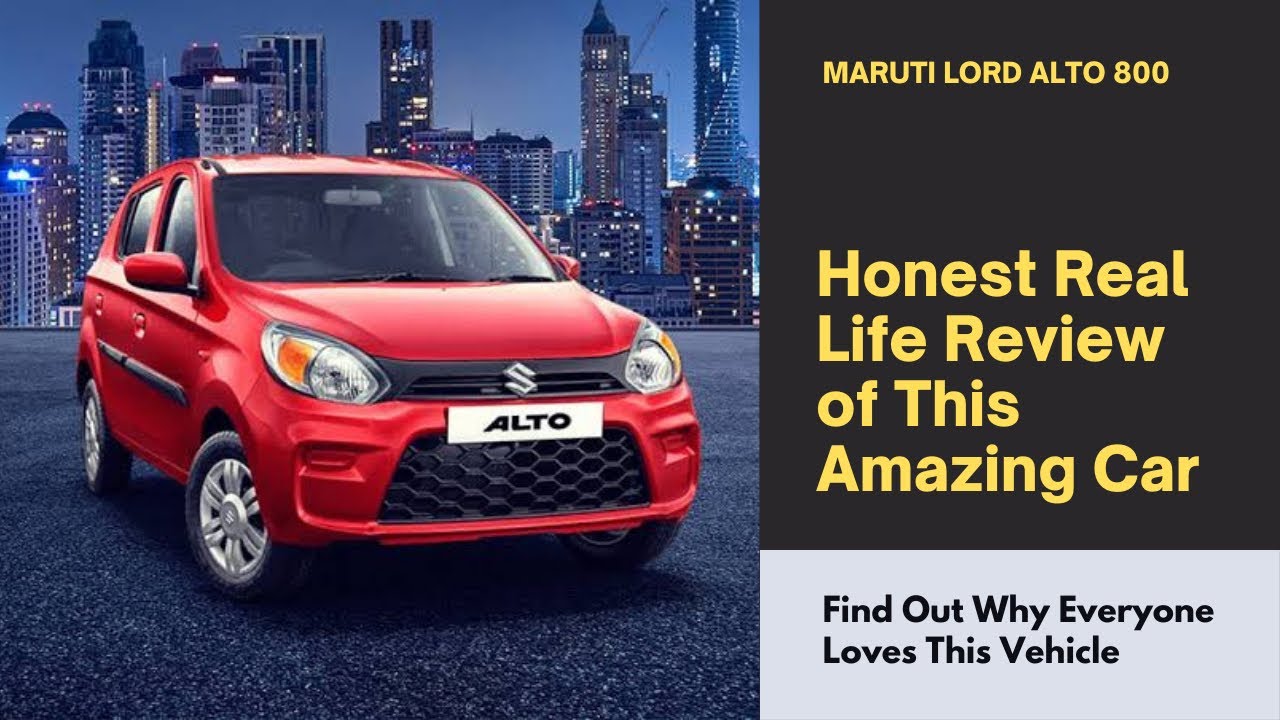 "Real-Life Review of the Suzuki Alto: Benefits, Price, and the Untold ...