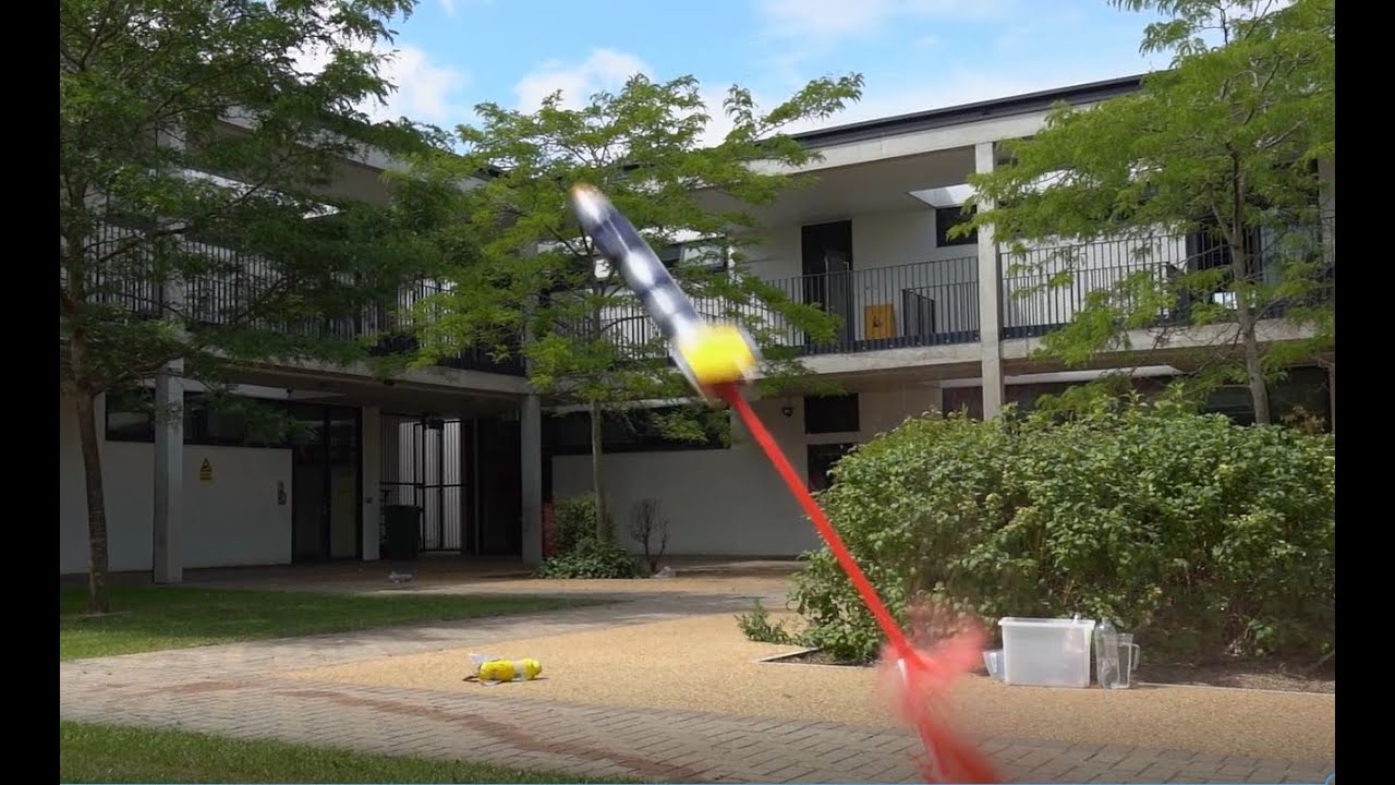 Reception Water Rockets - YouTube