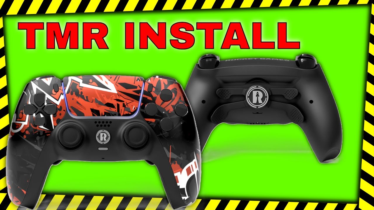 Rocket Games Force X PS5 Controller TMR Install, Tear Down & Remap ...