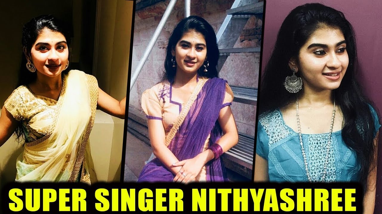 Super singer Nithya Shree Latest Photo Collection | Nithya Shree Photo ...