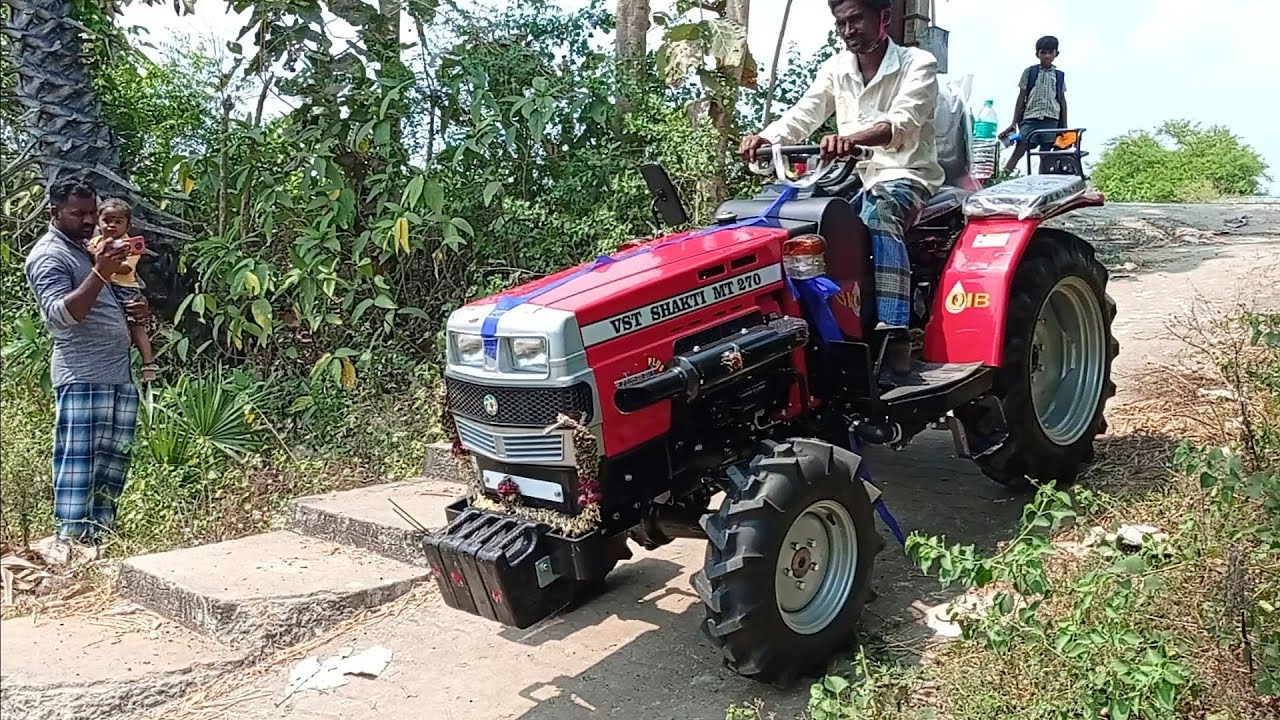 VST Shakti MT 270 virat plus 27 hp 4wd Mini tractor full technical ...