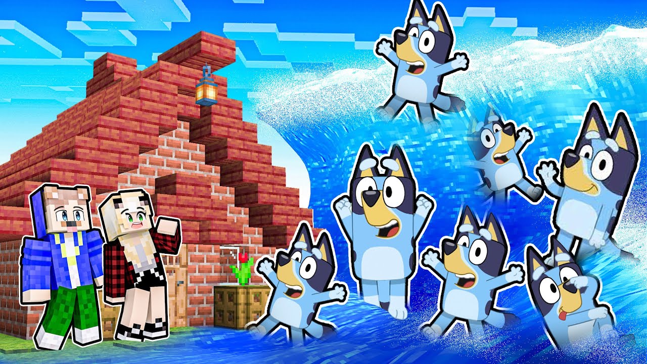 OP BASE VS. BLUEY TSUNAMI! - YouTube