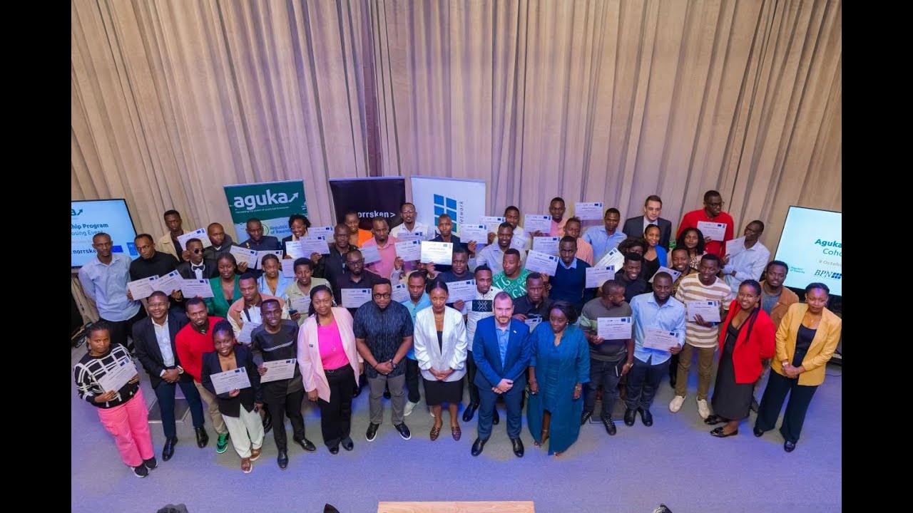 Aguka Mentorship 2nd Cohort Graduation—Empowering Rwanda’s Young ...
