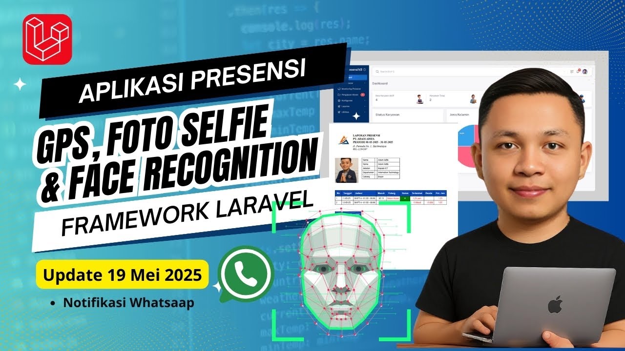 Update 19 Mei 2025 - Notifkasi Whatsapp Presensi Berbasis GPS, Foto Selfie dan Face Recognition ...