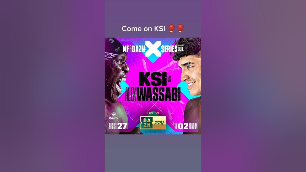 Ksi Vs Alex Wassabi Confirmed 27th August Youtube