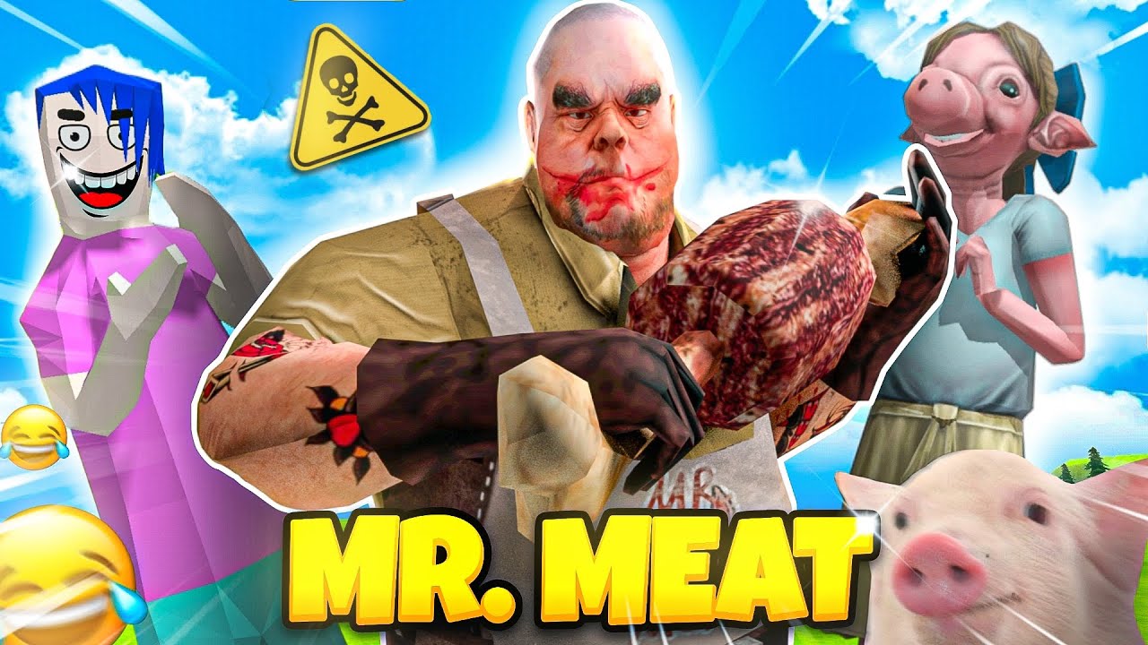 MR. MEAT in Dude Theft Wars ! - YouTube