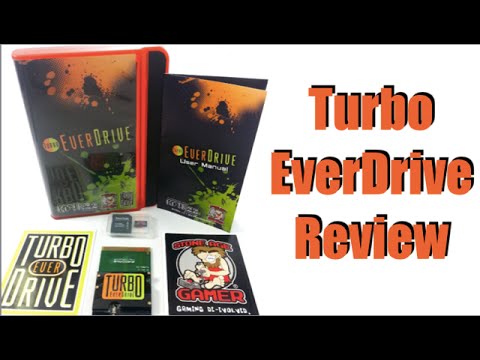 Turbo EverDrive Deluxe Edition - TurboGrafx 16 Flash Cart - Unboxing ...
