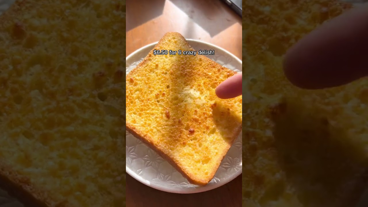 Amazing cheesy bread dupe of sizzler cheese toasty! From Woolies! - YouTube