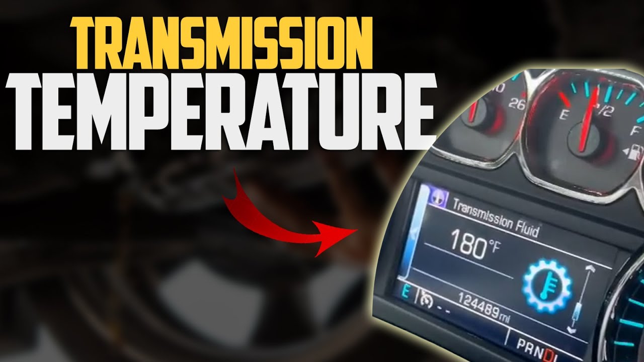 What is Normal Transmission Temperature When Yo - YouTube