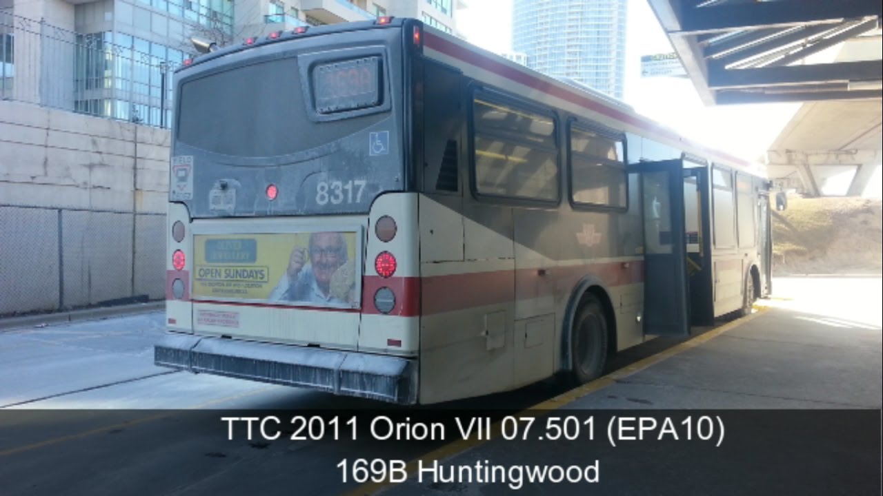 TTC 2011 Orion VII 07.501 (EPA10) 8317 | 169B Huntingwood - YouTube