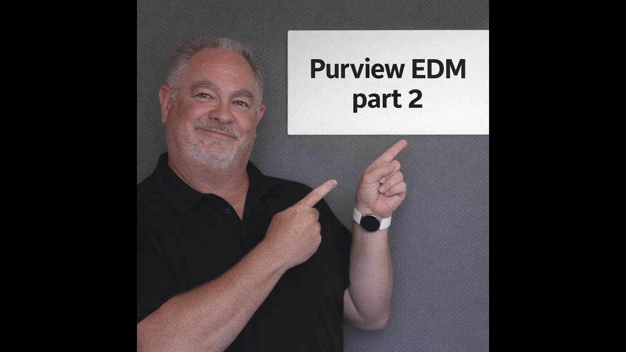 Precision Data Protection Starts Here Purview EDM Part 2 - YouTube