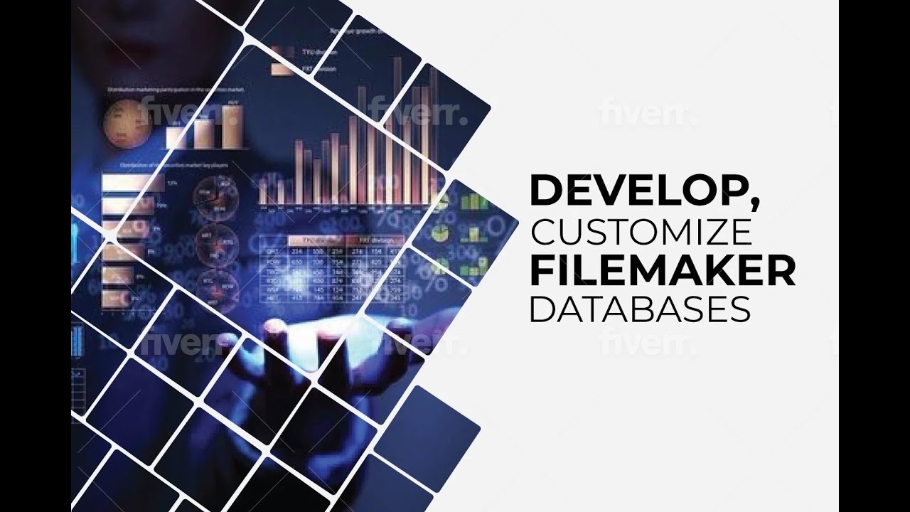 I will filemaker database design from scratch and bug fixing - YouTube