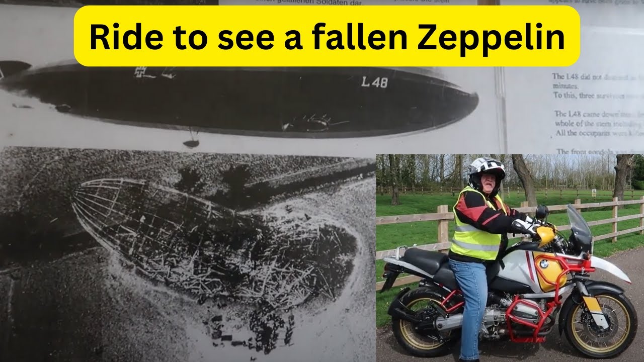 Ride to see a fallen Zeppelin L48/ #Motorcycle Restoration ...