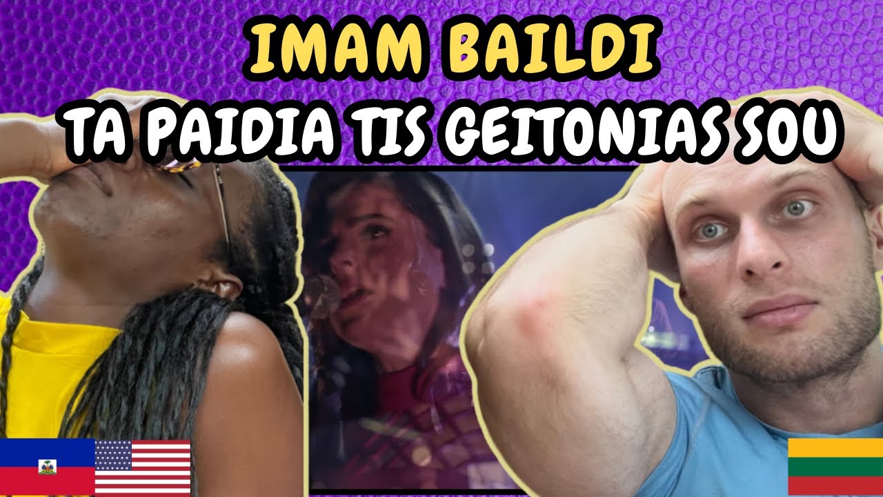 REACTION TO Imam Baildi - Ta Paidia Tis Geitonias Sou (Live Performance ...