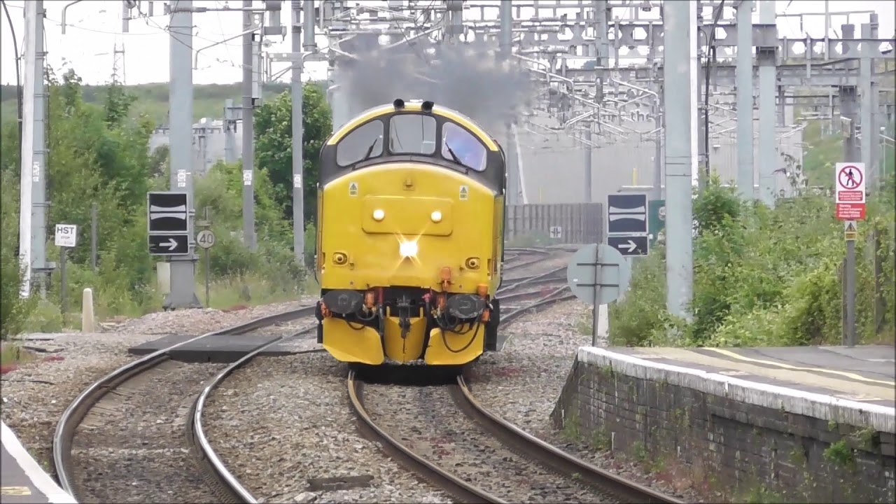 Trains and tones | Class 70812 | Class 37418 | 11/06/2020 | - YouTube