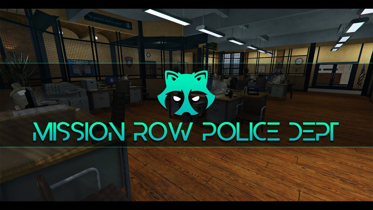 GTA V Interior: Mission Row Police Department - YouTube
